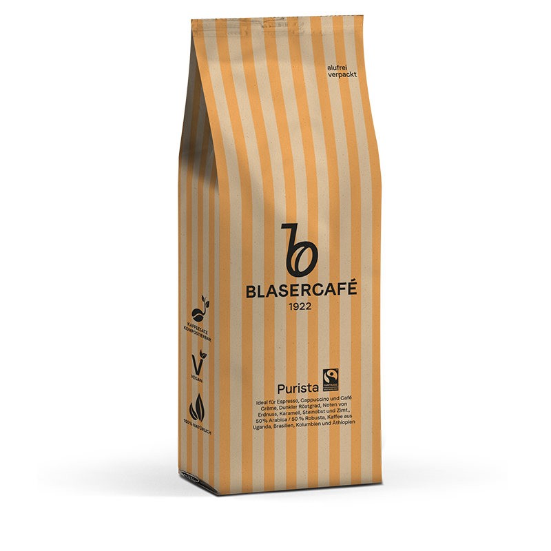 Purista, Fairtrade Coffee beans | Blaser Café